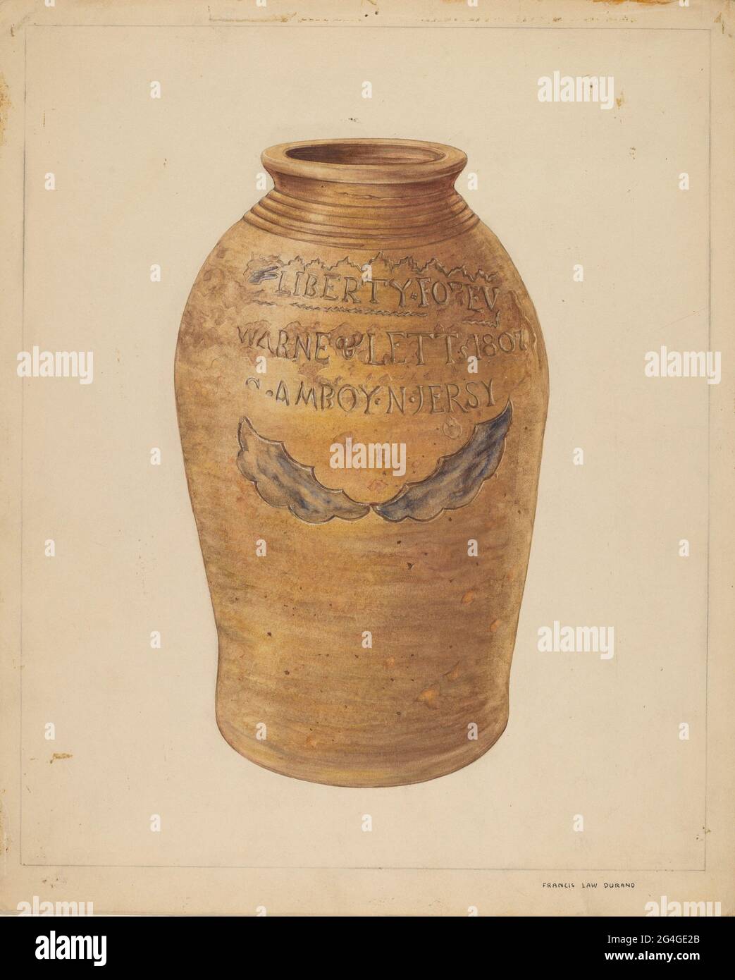 Jug, c. 1937 Stock Photo - Alamy
