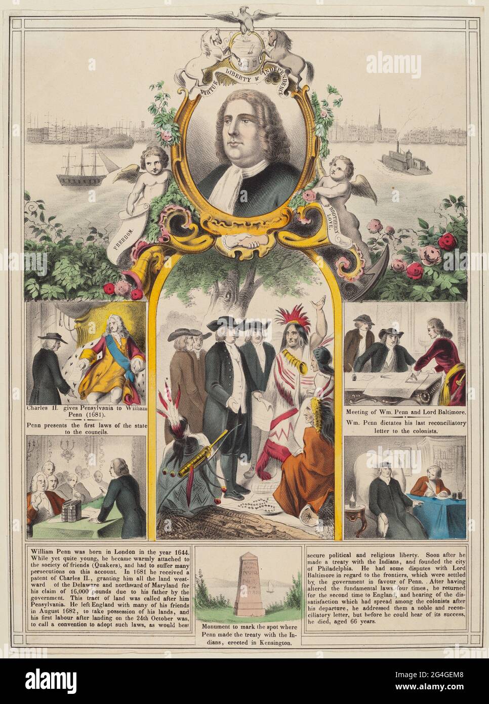 William penn charles ii hi-res stock photography and images - Alamy