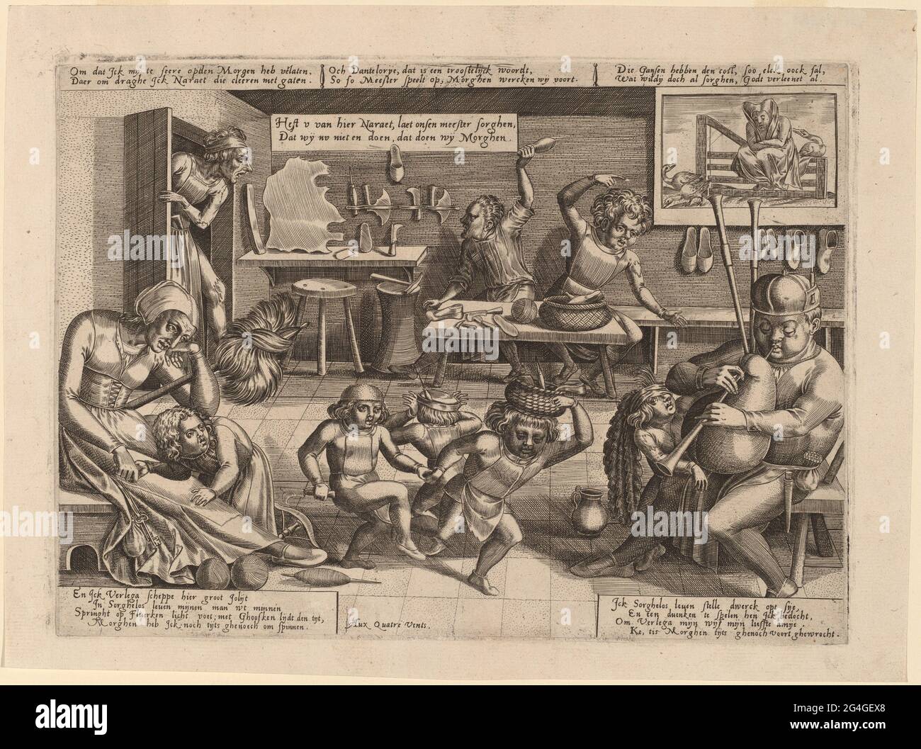 Women playing instruments 16th century hi-res stock photography and ...