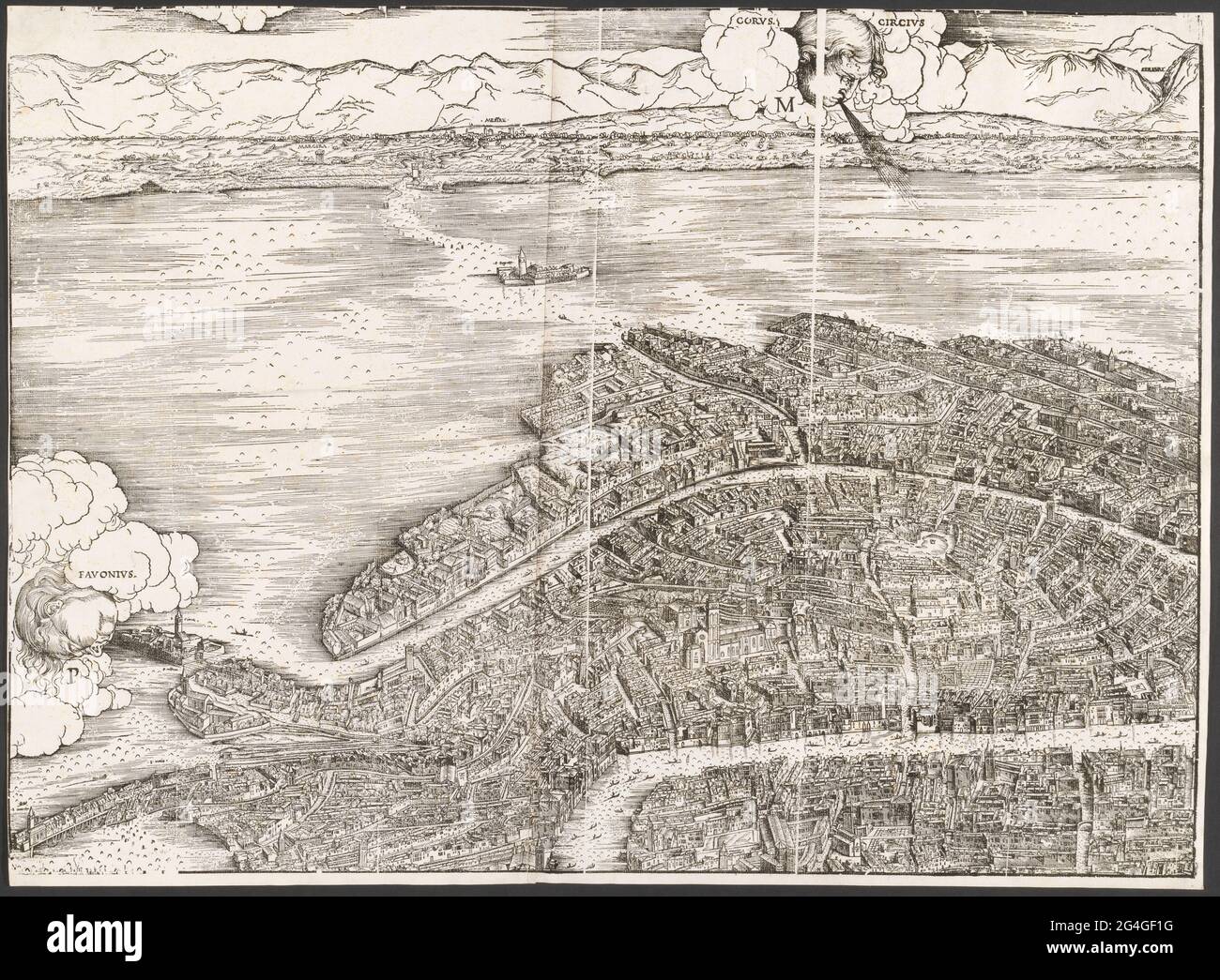 Venice map 16th century hi-res stock photography and images - Alamy