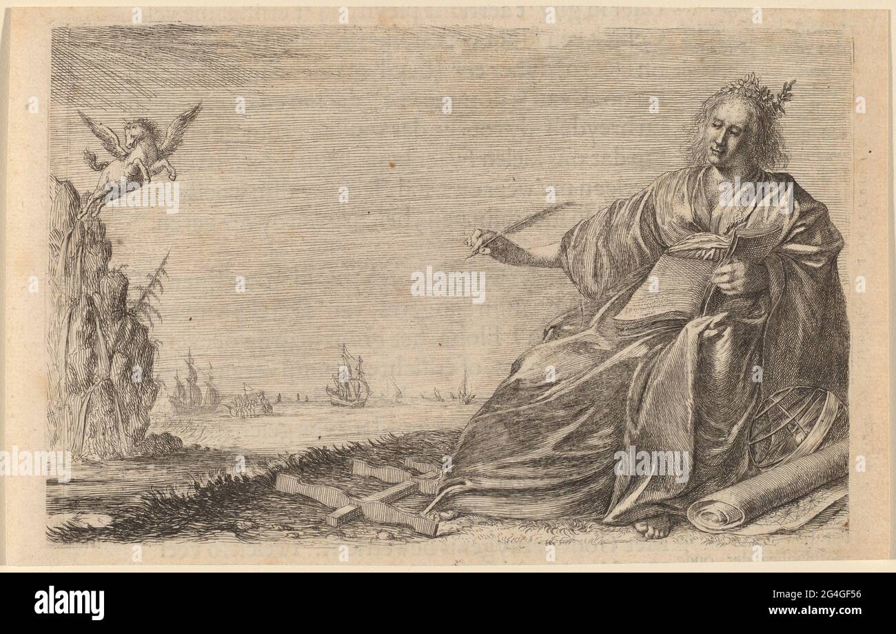 The Muse of Poetry, 1634 Stock Photo - Alamy