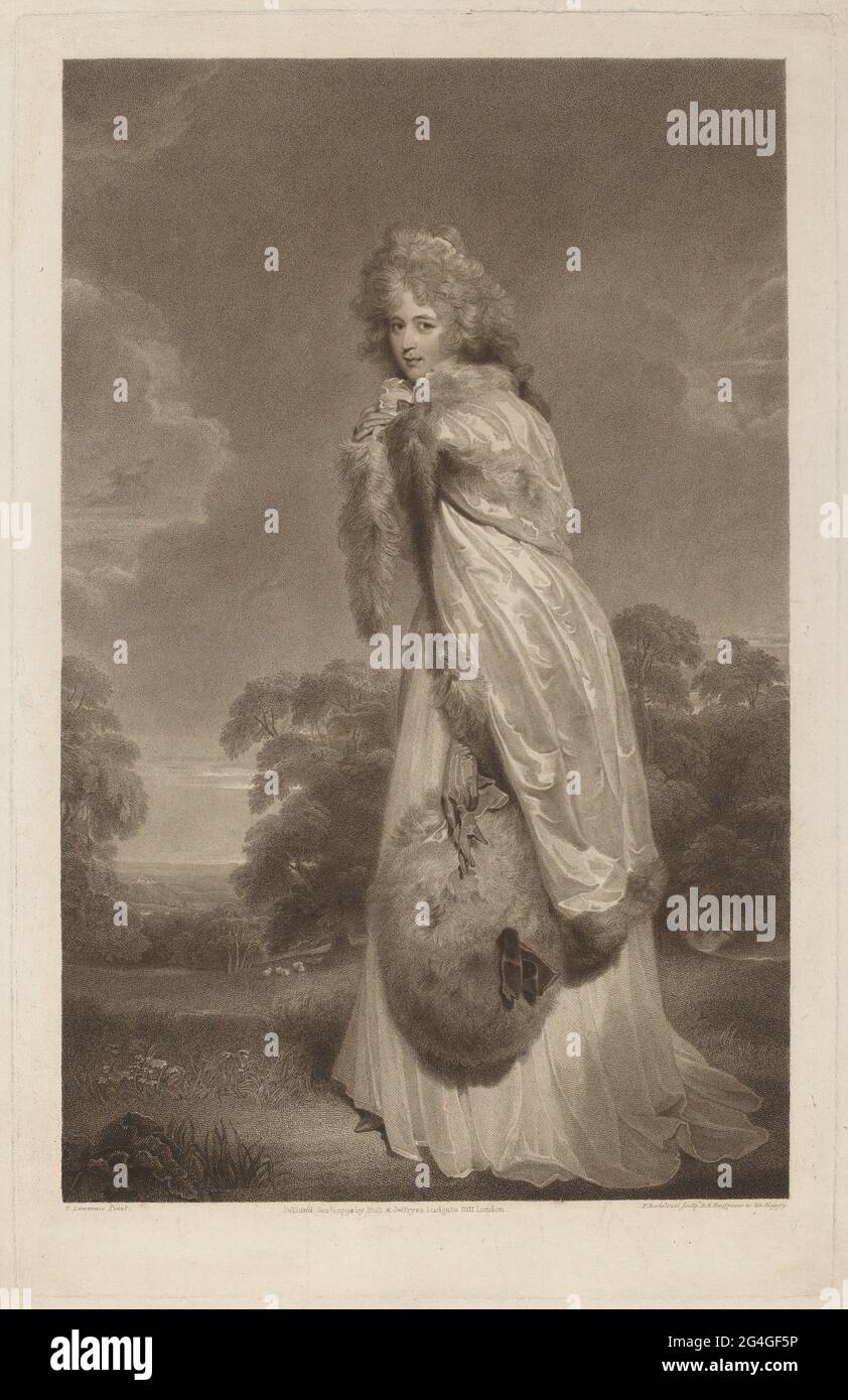 Elizabeth Farran, 1792 Stock Photo - Alamy