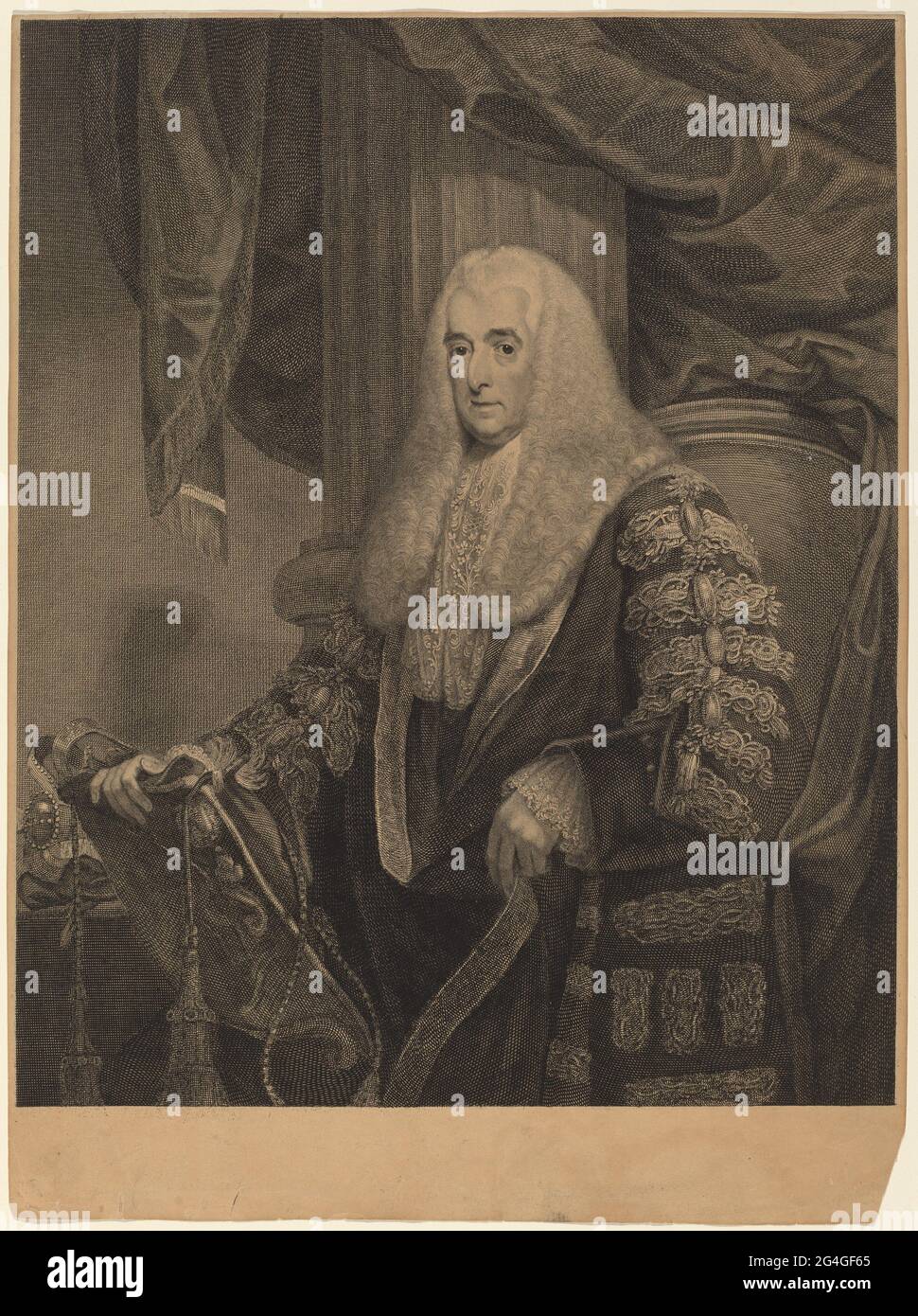 Lord chancellor robe hi-res stock photography and images - Alamy