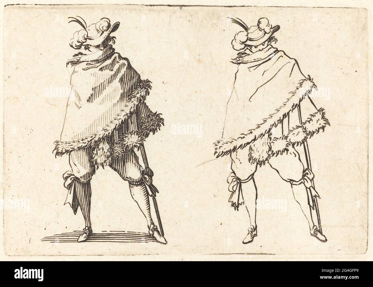 Man Wrapped in His Mantle, c. 1622 Stock Photo - Alamy