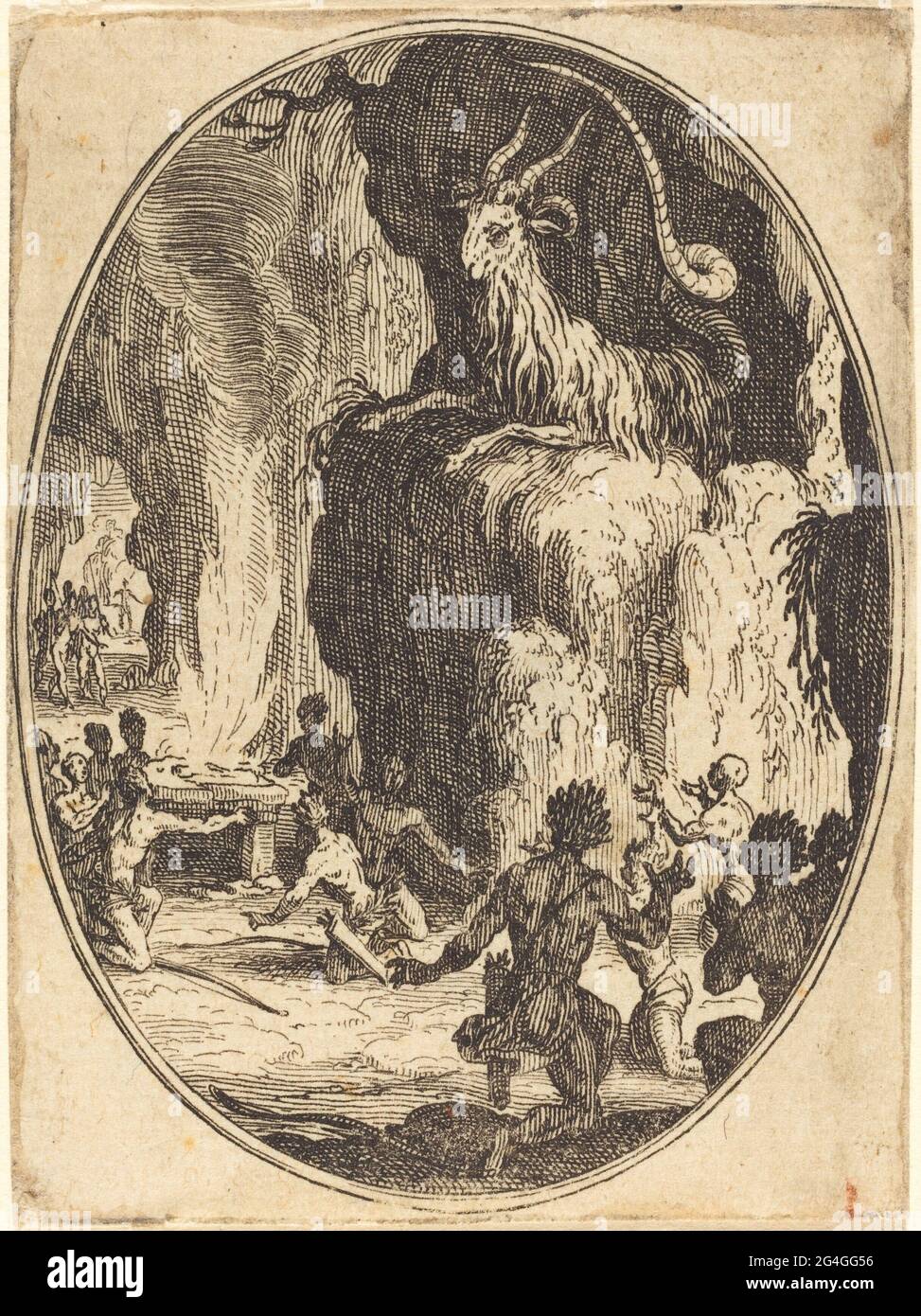 The Cult of the Demon, probably 1627 Stock Photo - Alamy