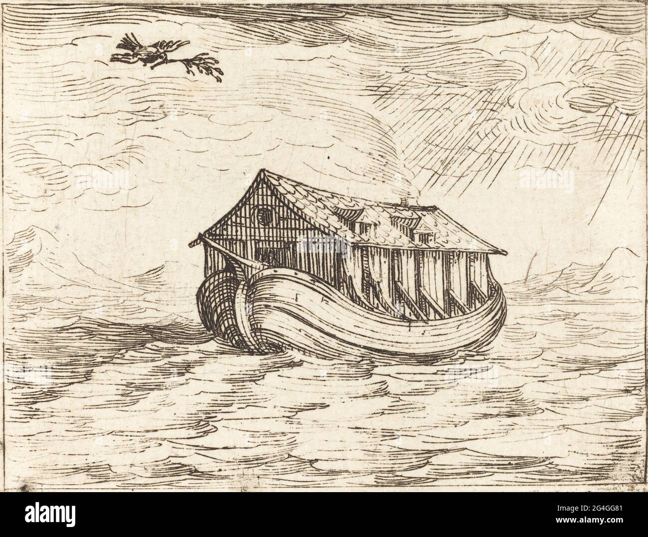 Dove returning to noah's ark hi-res stock photography and images - Alamy