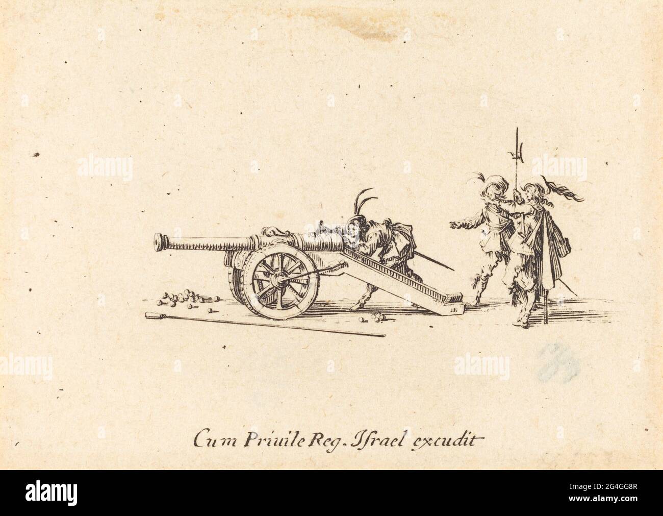 Loading the Cannon, 1634/1635 Stock Photo - Alamy