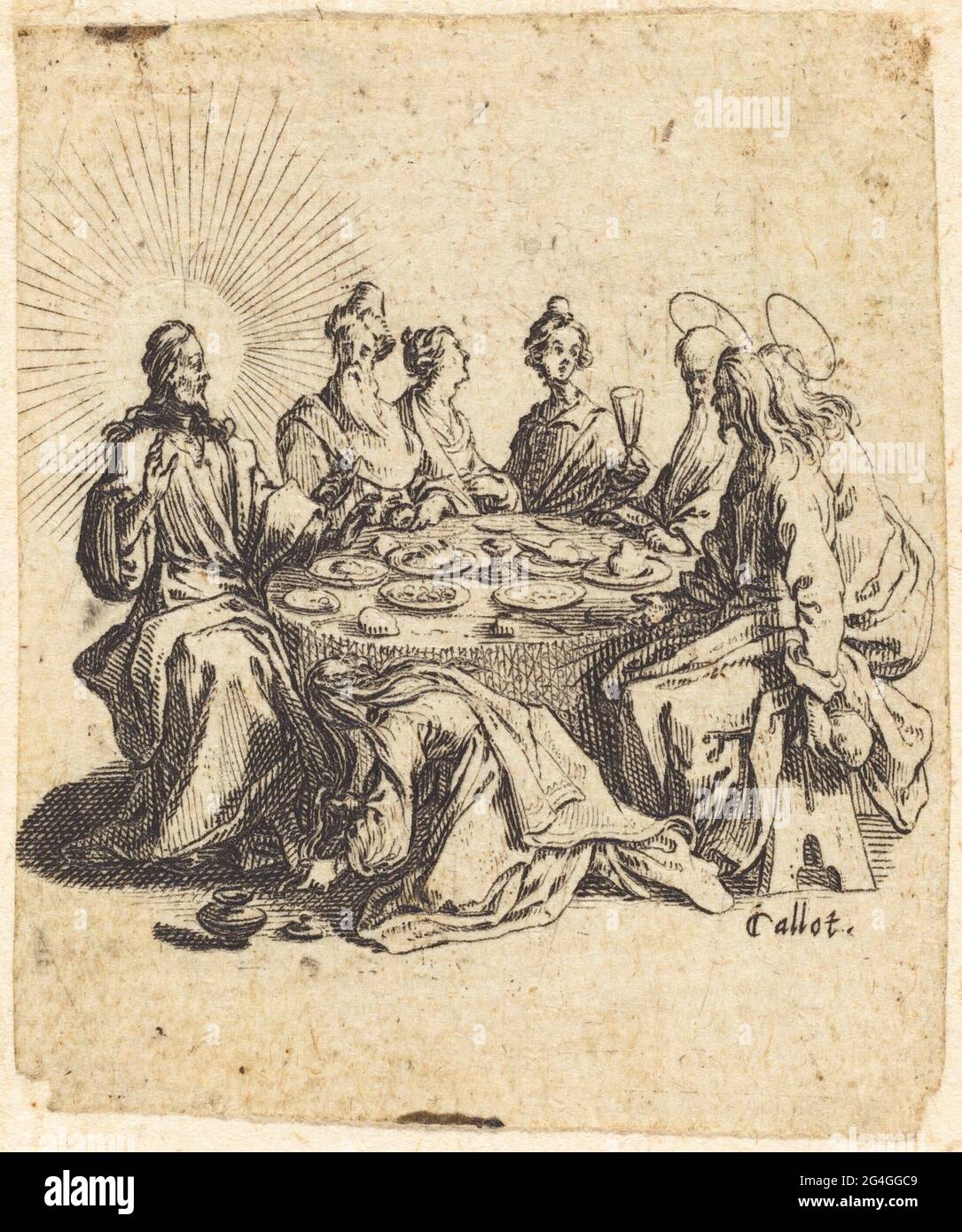 Jesus feasting hi-res stock photography and images - Alamy