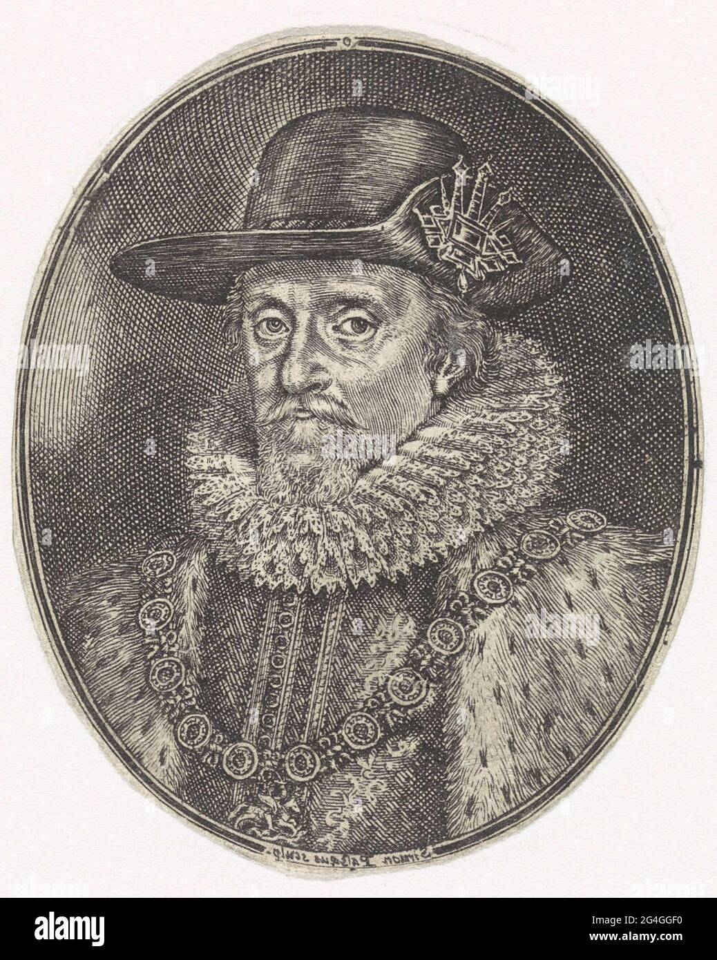 King james vi and i coat of arms hi-res stock photography and images ...