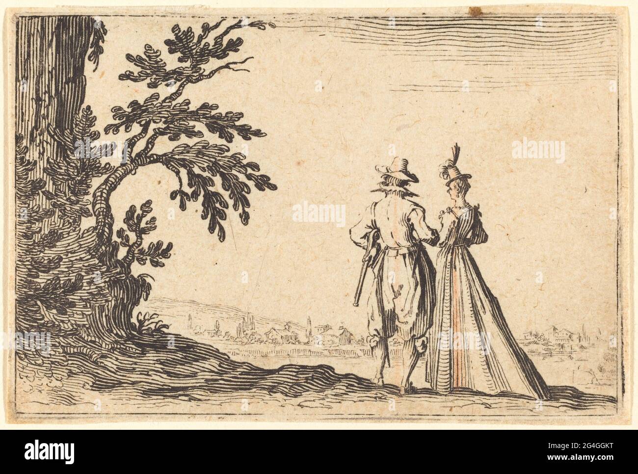 The Promenade, c. 1622 Stock Photo - Alamy