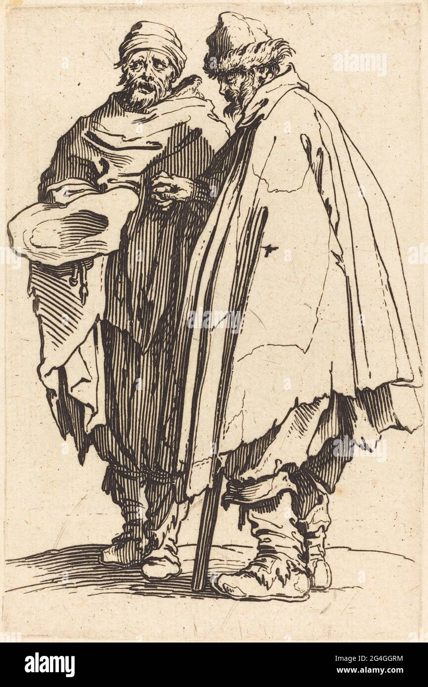 Blind Beggar and Companion, c. 1622 Stock Photo - Alamy