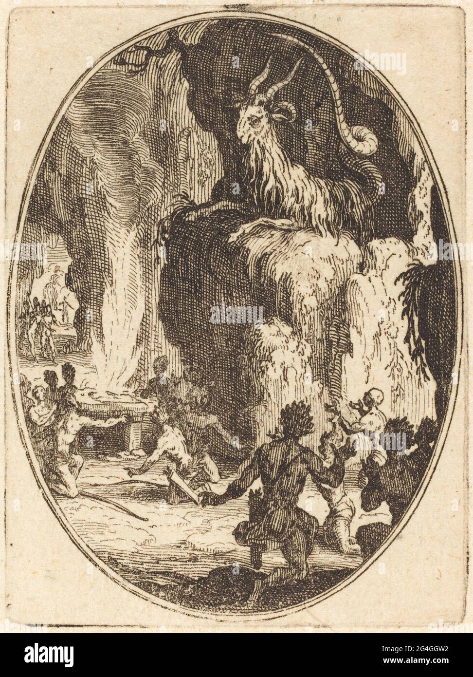 The Cult of the Demon, probably 1627 Stock Photo - Alamy