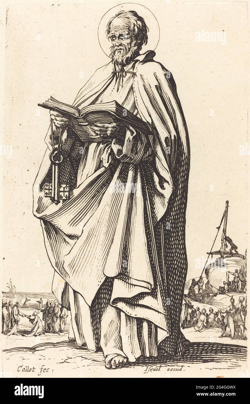 Saint peter holding book hi-res stock photography and images - Alamy