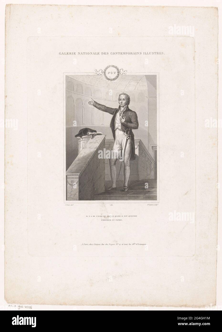 Portrait of Maximilian Sébastien Foy; Foy; Overview of important ...