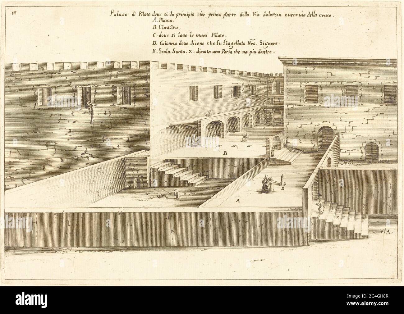 House of pontius pilate hi-res stock photography and images - Alamy