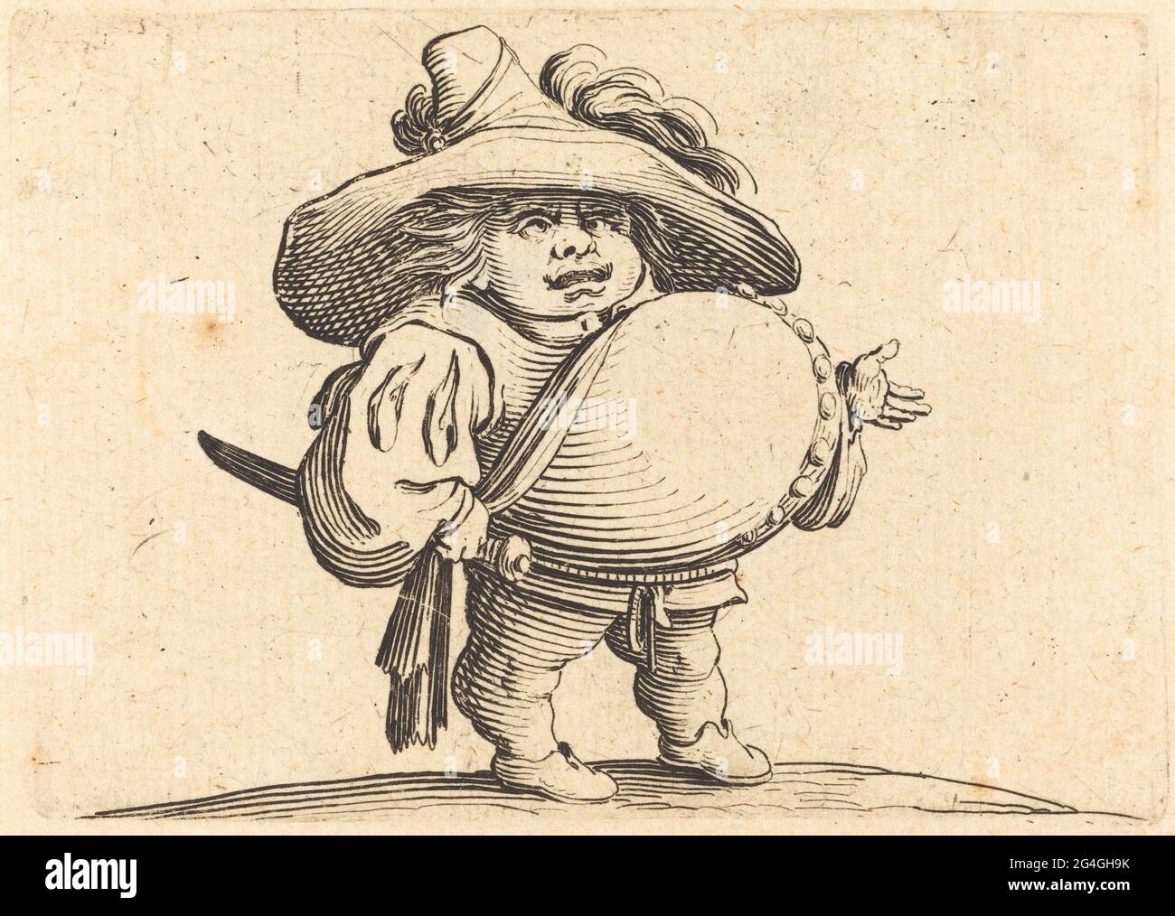 Man with Big Belly, c. 1622 Stock Photo - Alamy