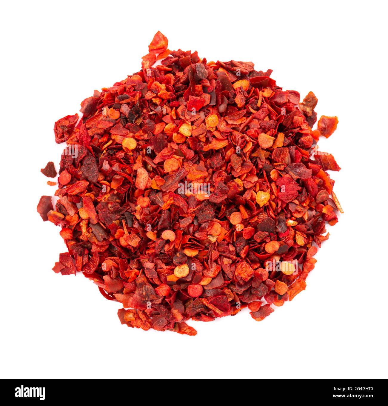 Chopped chilli isolated top view hi-res stock photography and images ...