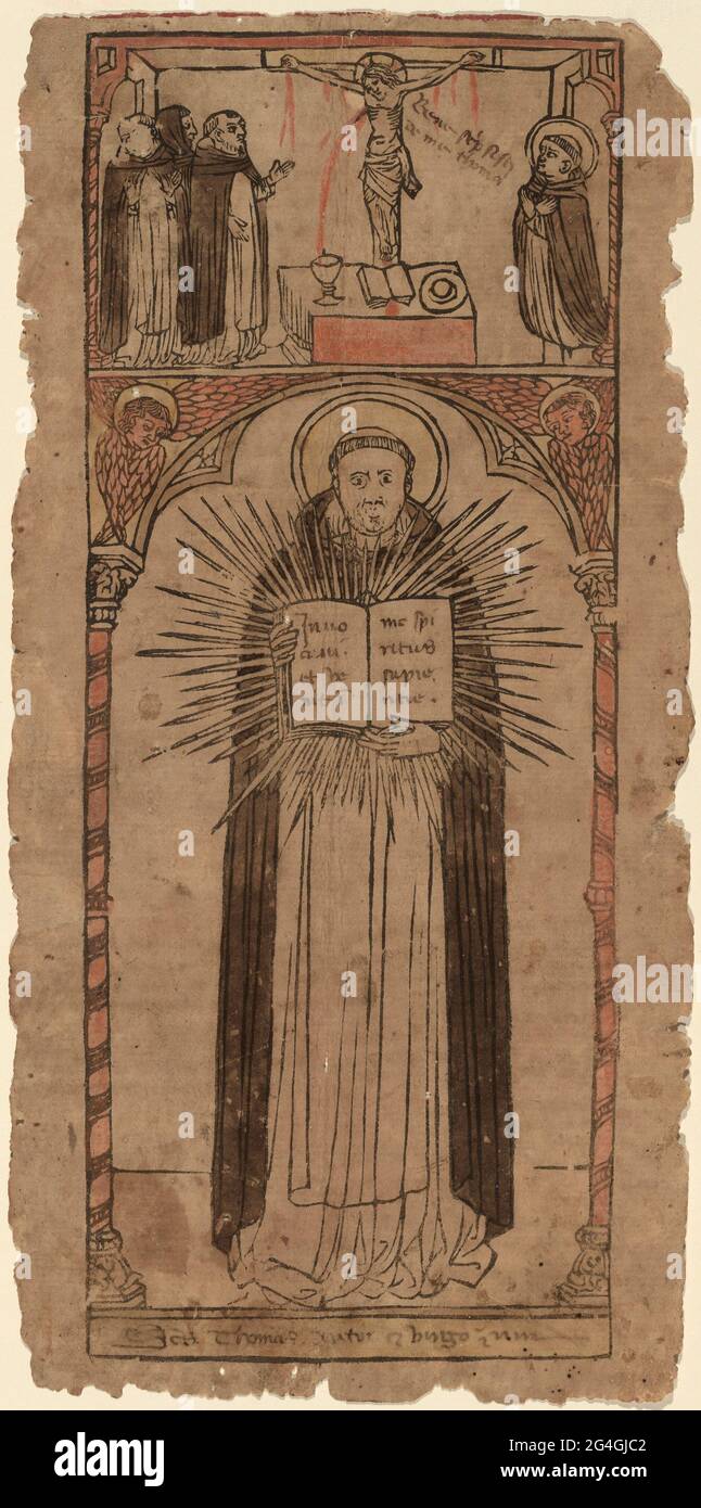 St thomas aquinas portrait hi-res stock photography and images - Alamy