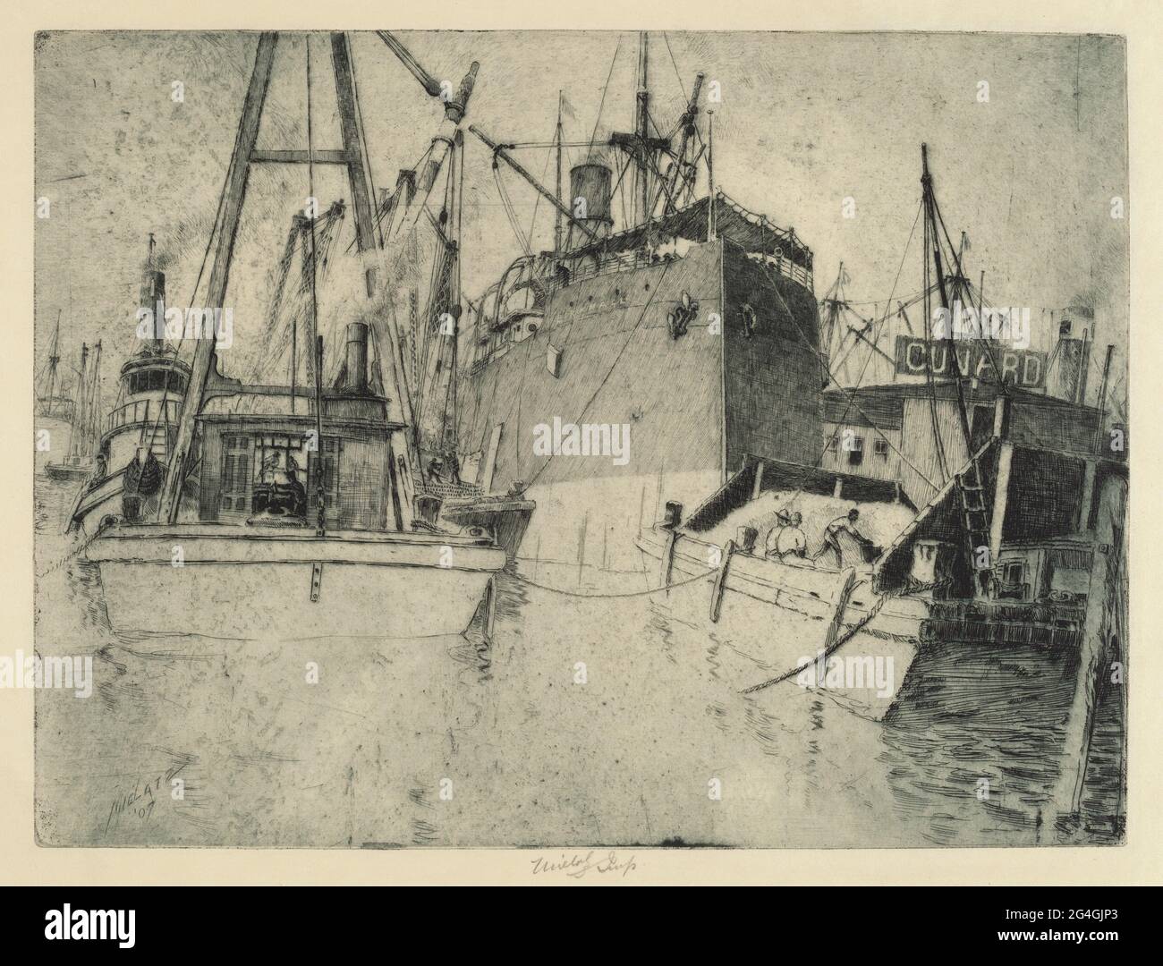 Ship loading 1900's hi-res stock photography and images - Alamy