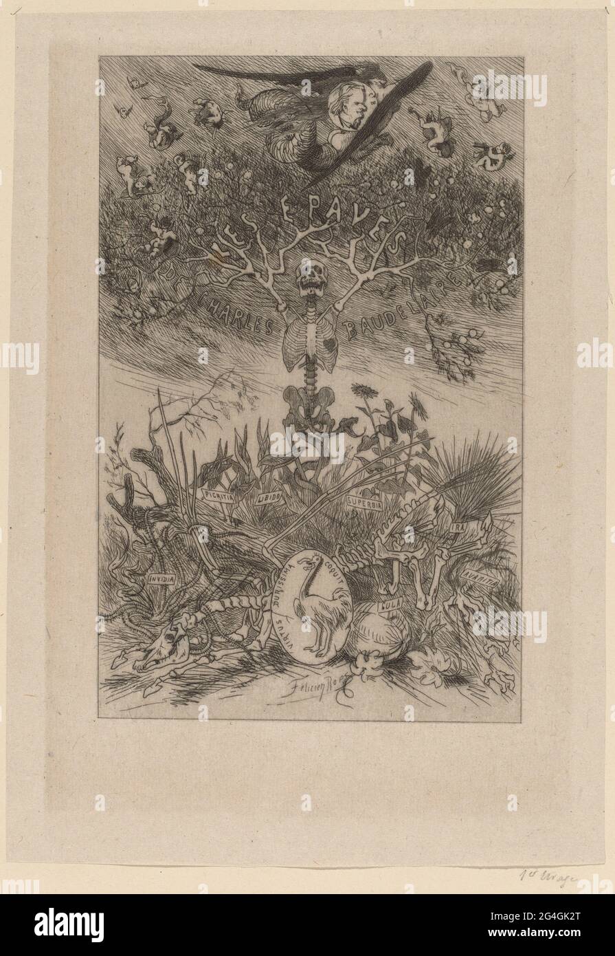 Frontispiece: The Waifs (Les Epaves), 1868 Stock Photo - Alamy