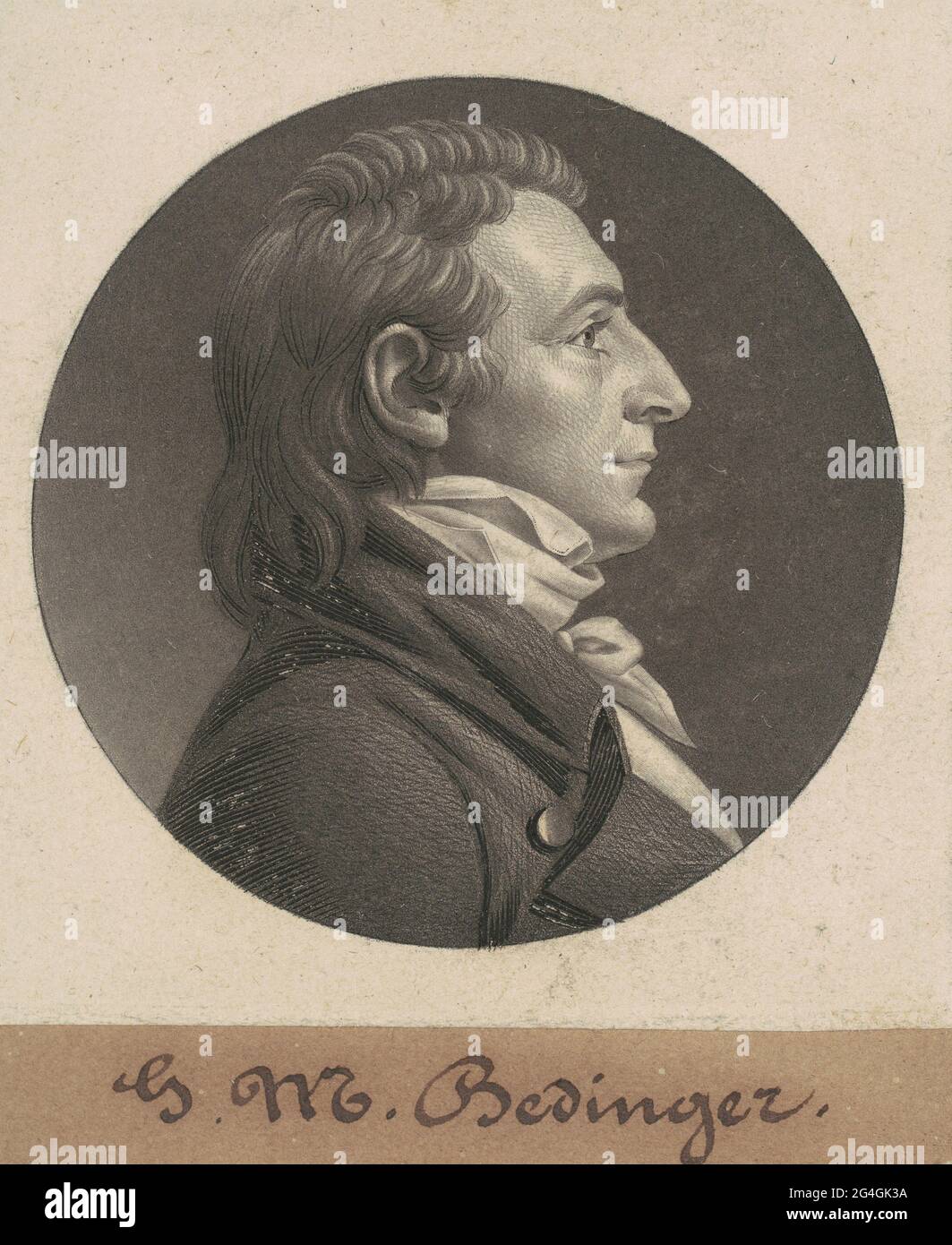 George Michael Bedinger, 1806 Stock Photo - Alamy