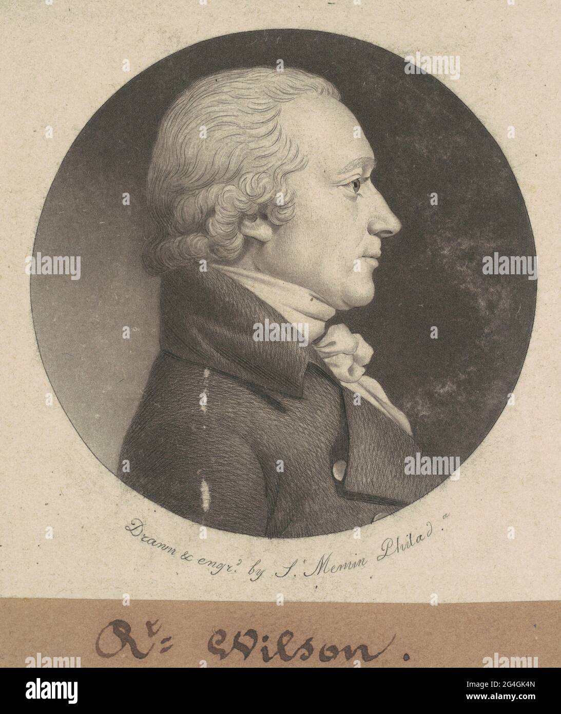 Robert Wilson, 1802 Stock Photo - Alamy