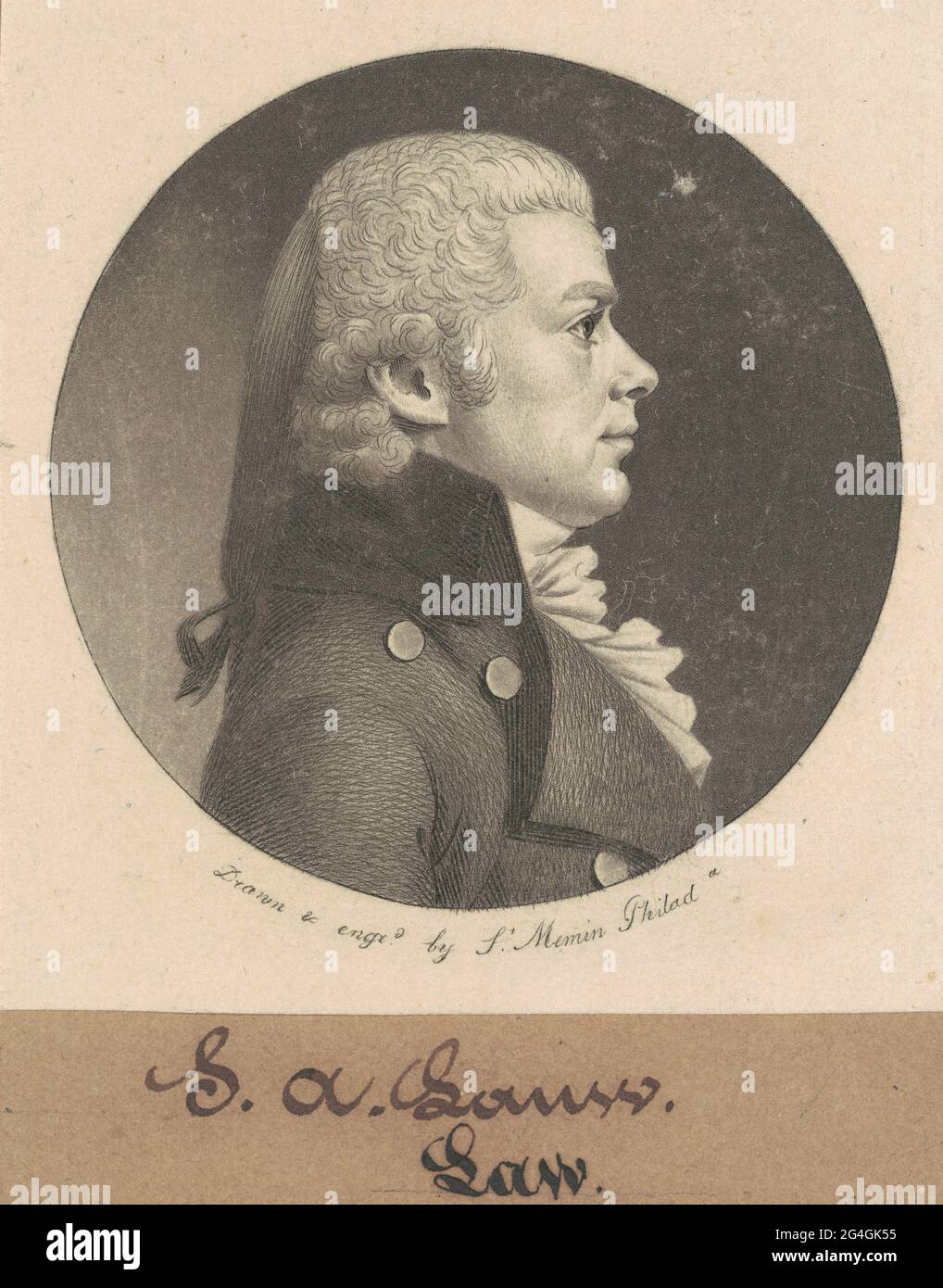 S. A. Law, 1800 Stock Photo - Alamy