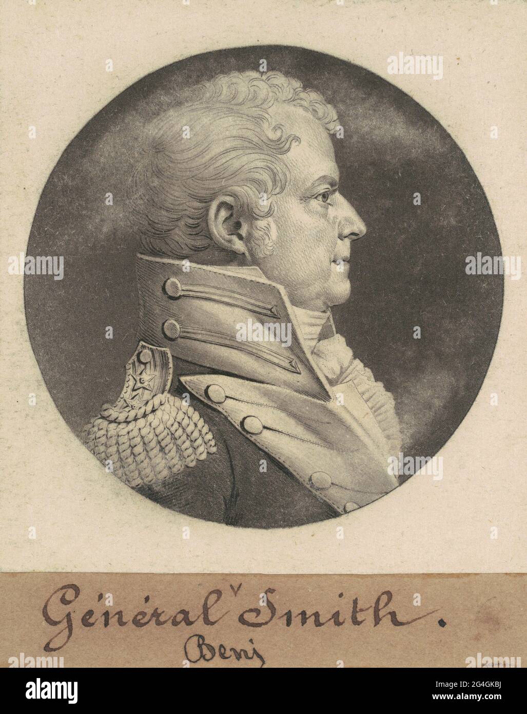 Benjamin Smith, 1809 Stock Photo - Alamy
