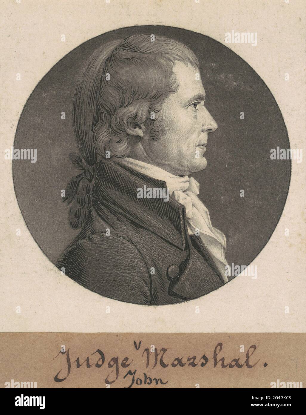 John marshall 1808 hi-res stock photography and images - Alamy