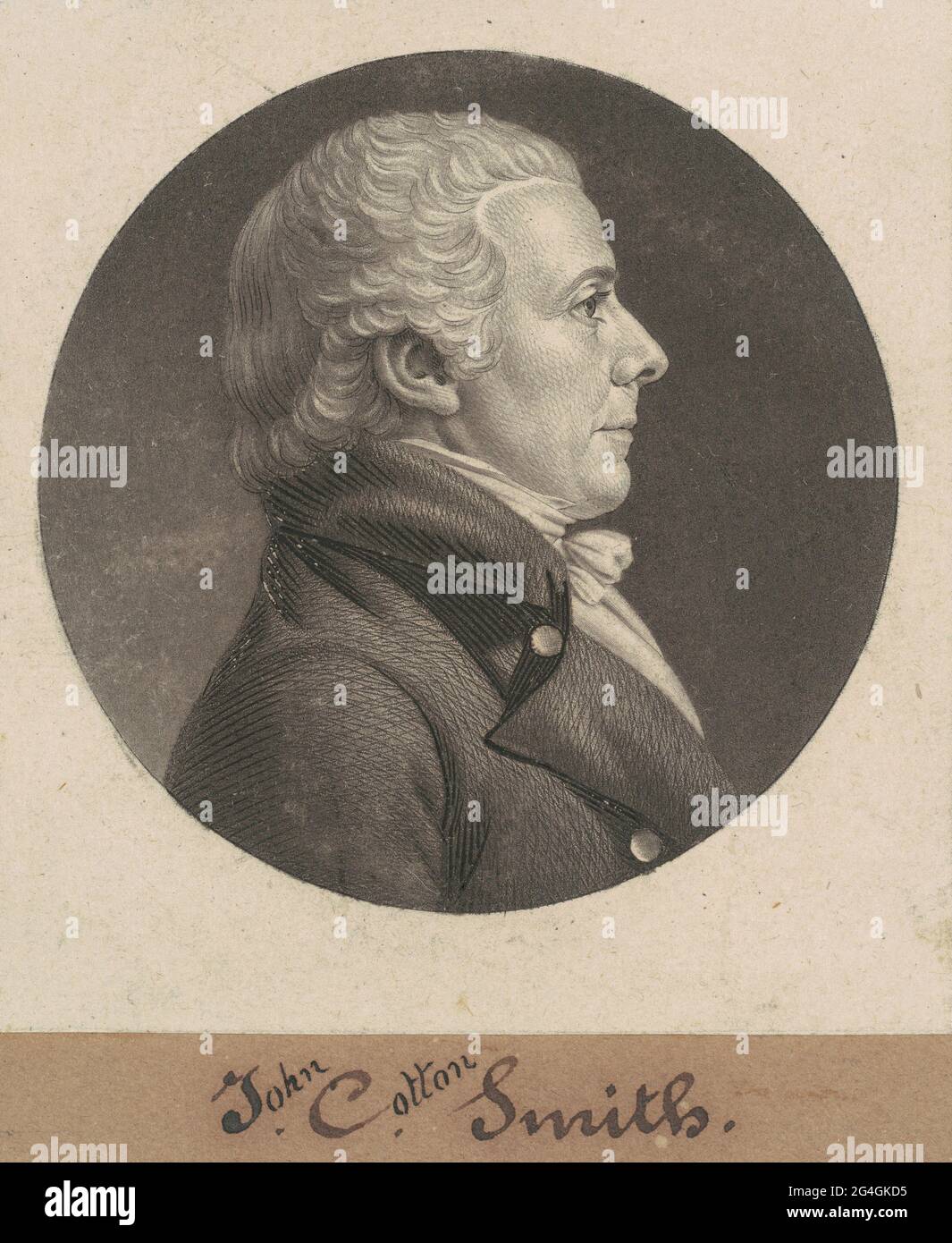 John Cotton Smith, 1806 Stock Photo - Alamy