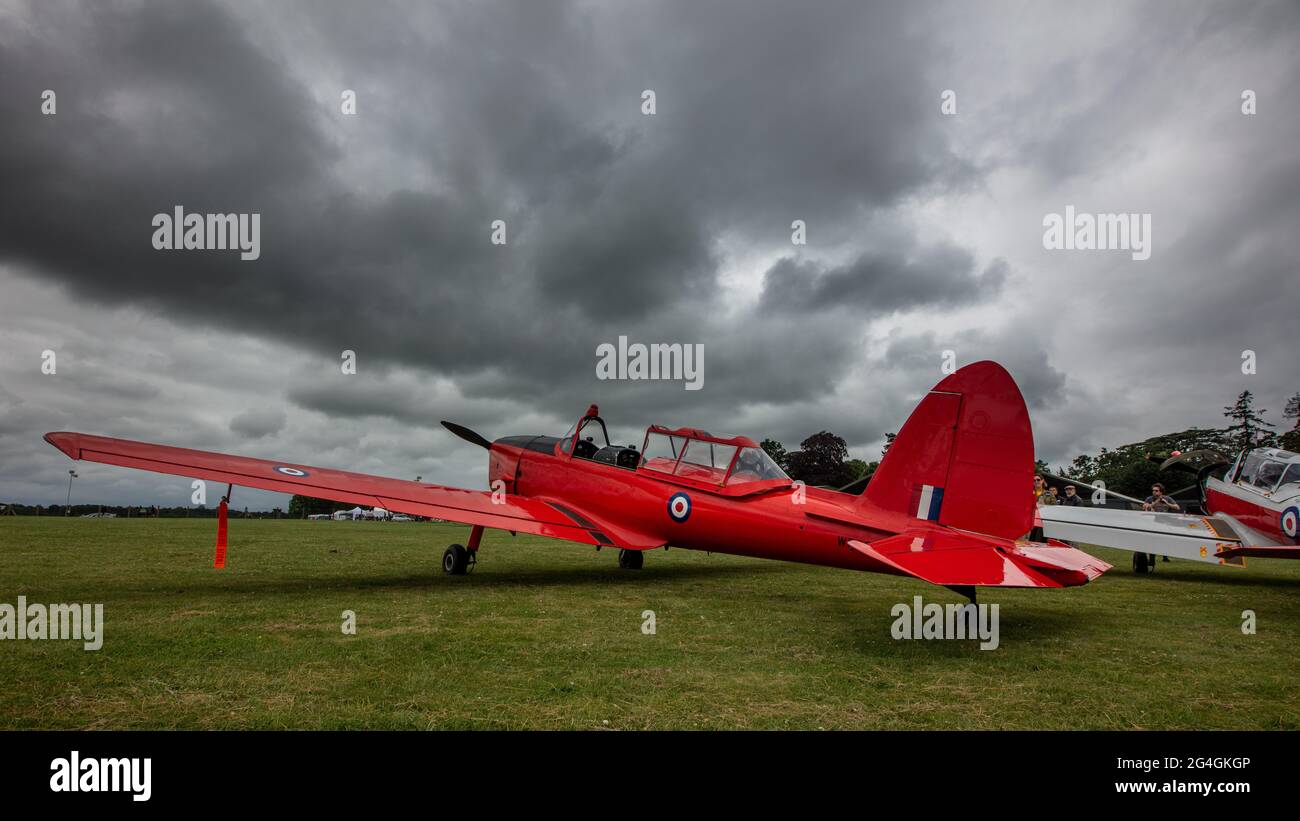 1952 de Havilland Canada DHC-1 Chipmunk T22 (G-BCGC) used for flying ...