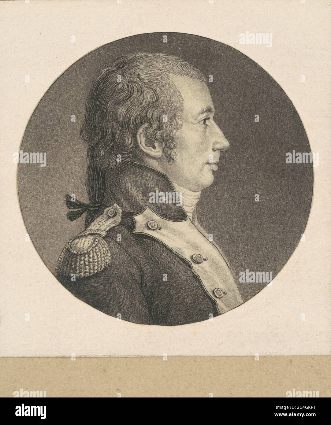 Unidentified Colonel of the French Infantry, 1797 Stock Photo - Alamy