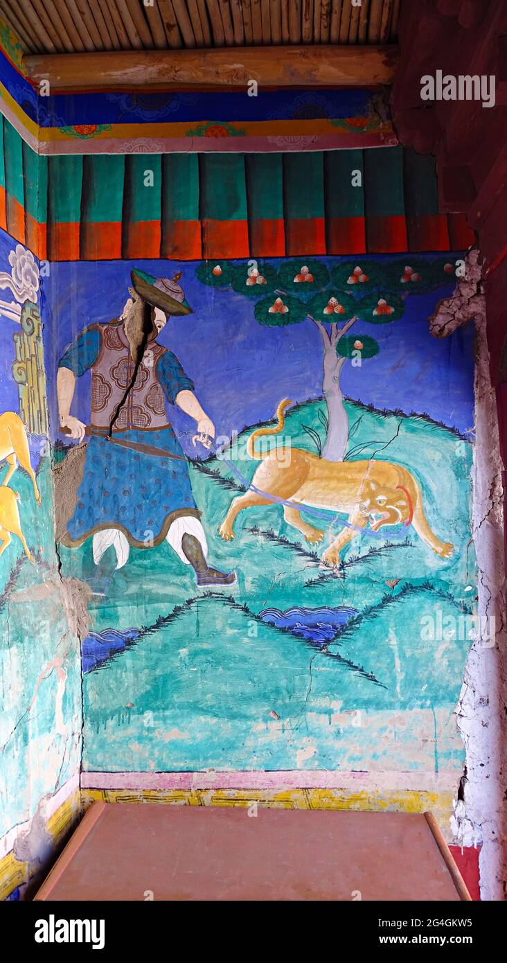 Tibetan art mythology hi-res stock photography and images - Alamy