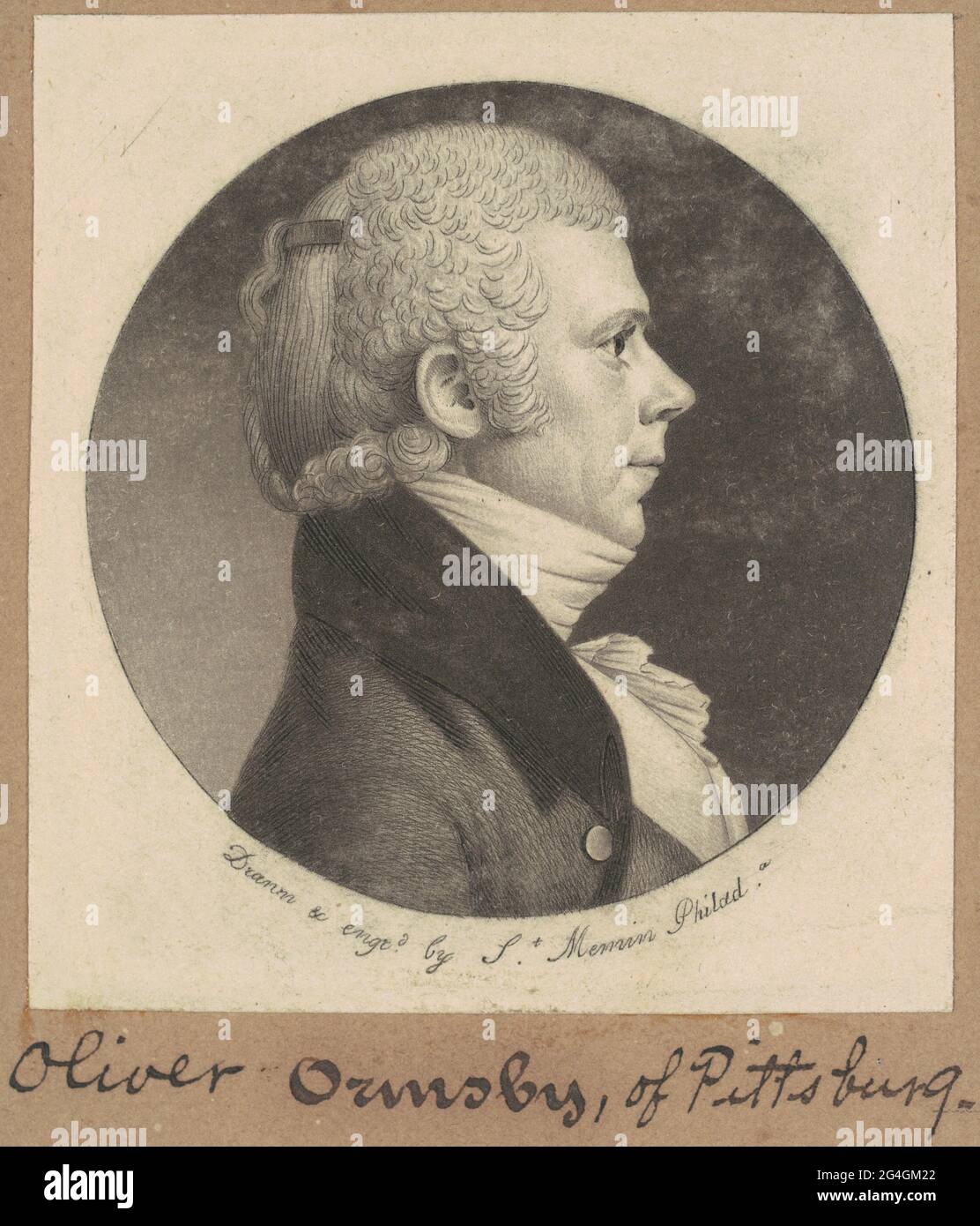 Oliver Ormsby, 1801 Stock Photo - Alamy