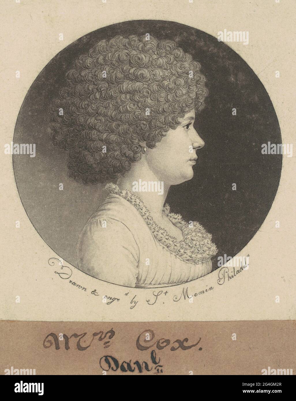 Mrs. Cox, 1798 Stock Photo - Alamy