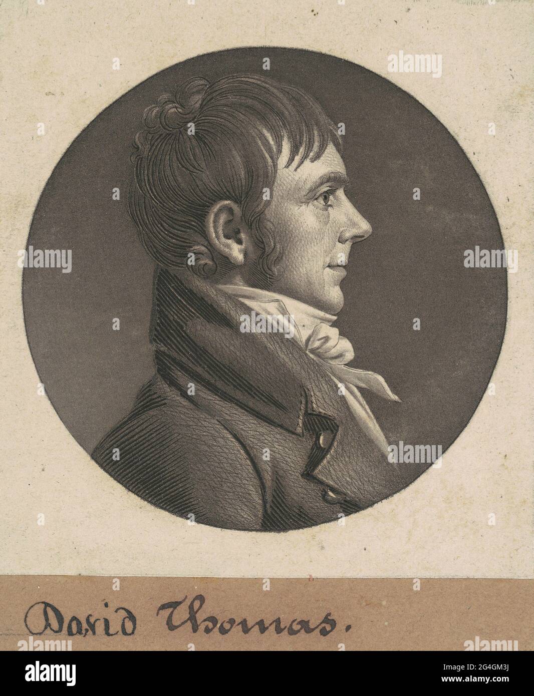 David Thomas, 1807 Stock Photo - Alamy