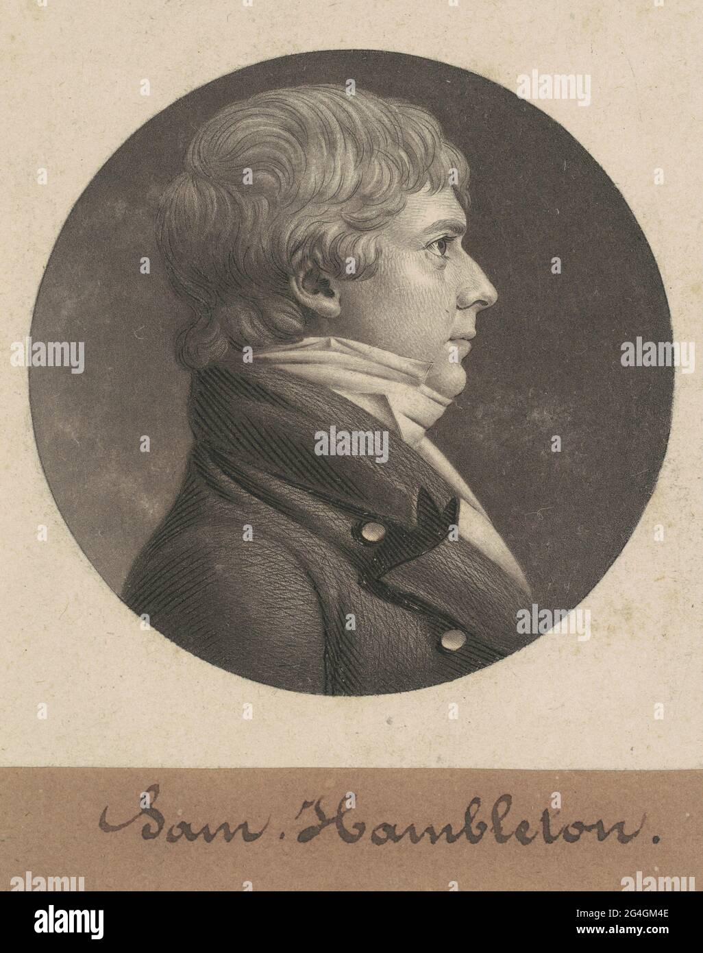 Samuel Hambleton, 1806 Stock Photo - Alamy