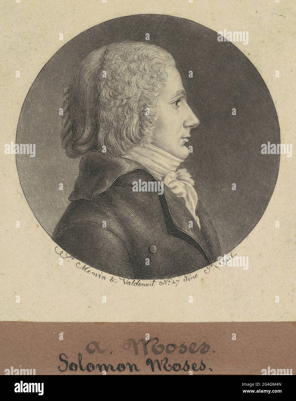 Solomon Moses, 1796-1797 Stock Photo - Alamy