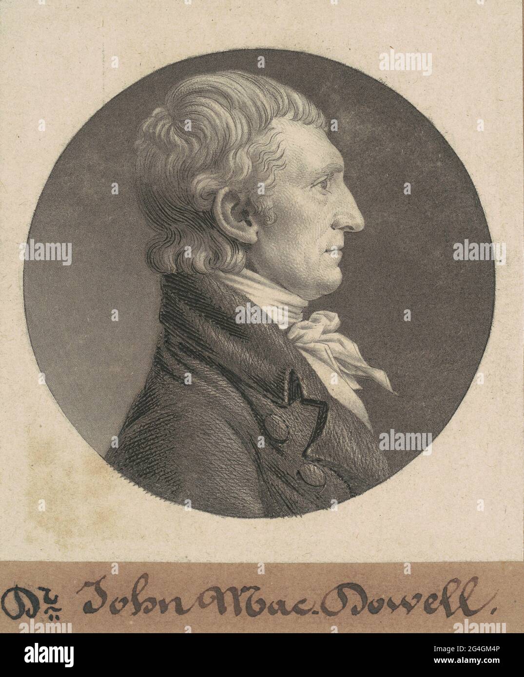 John McDowell, 1804 Stock Photo - Alamy