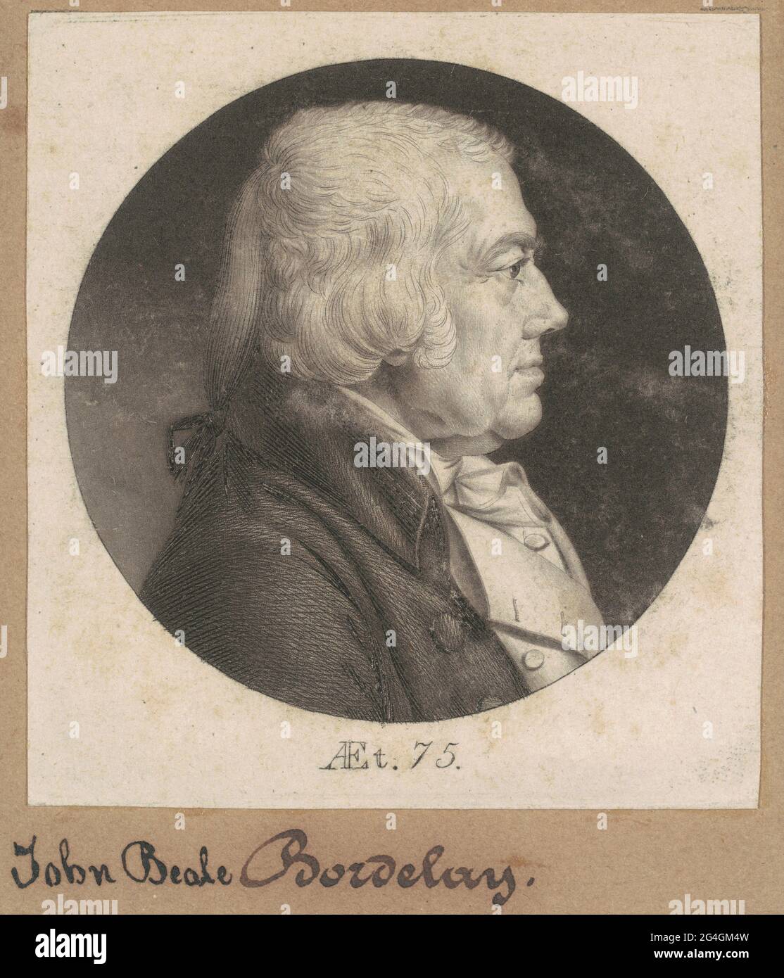 John Beale Bordley, 1802-1803 Stock Photo - Alamy