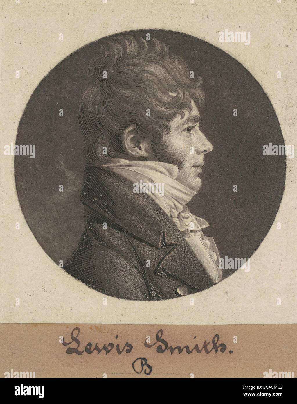 Louis Buchanan Smith, 1804 Stock Photo - Alamy