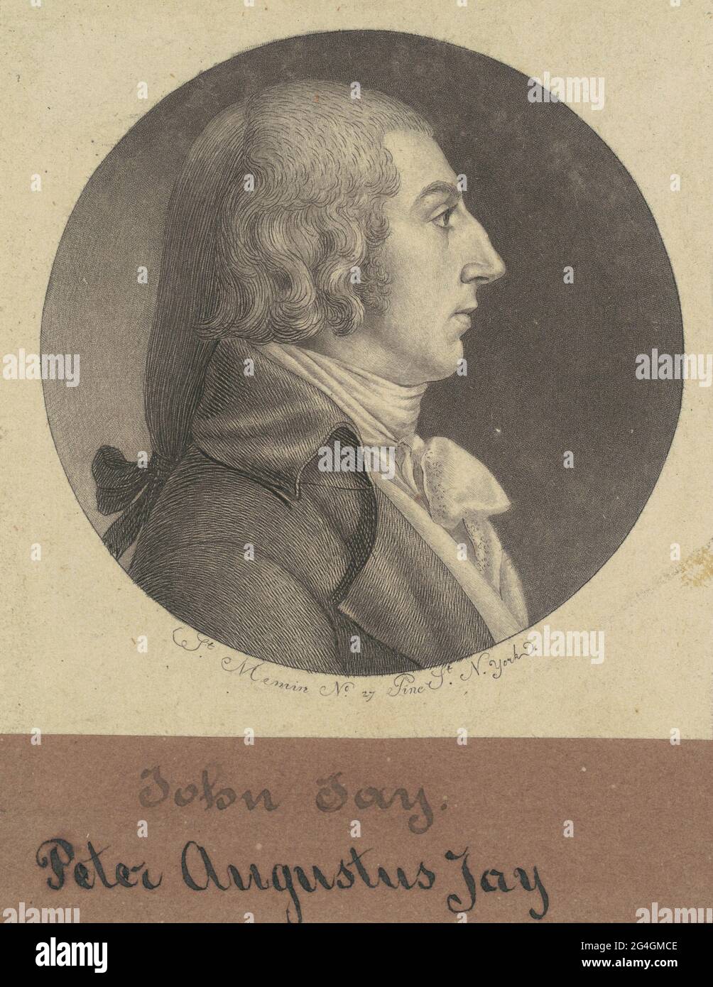 Peter Augustus Jay, 1797 Stock Photo - Alamy