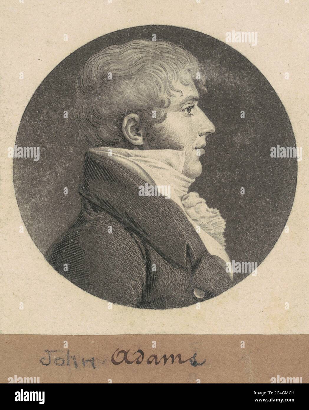 John Strong Adams, 1809 Stock Photo - Alamy