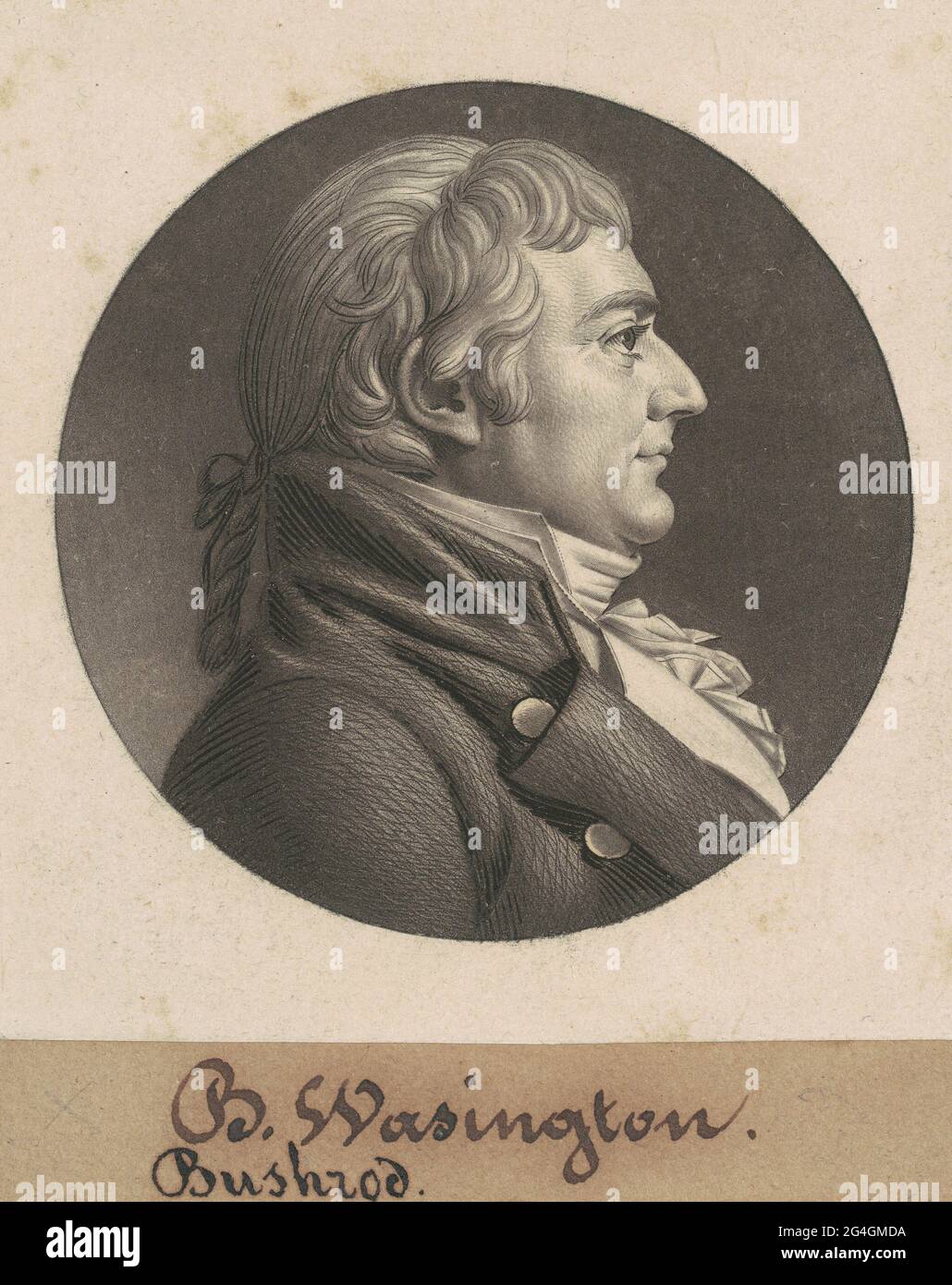 William Augustine Washington III, 1804 Stock Photo - Alamy