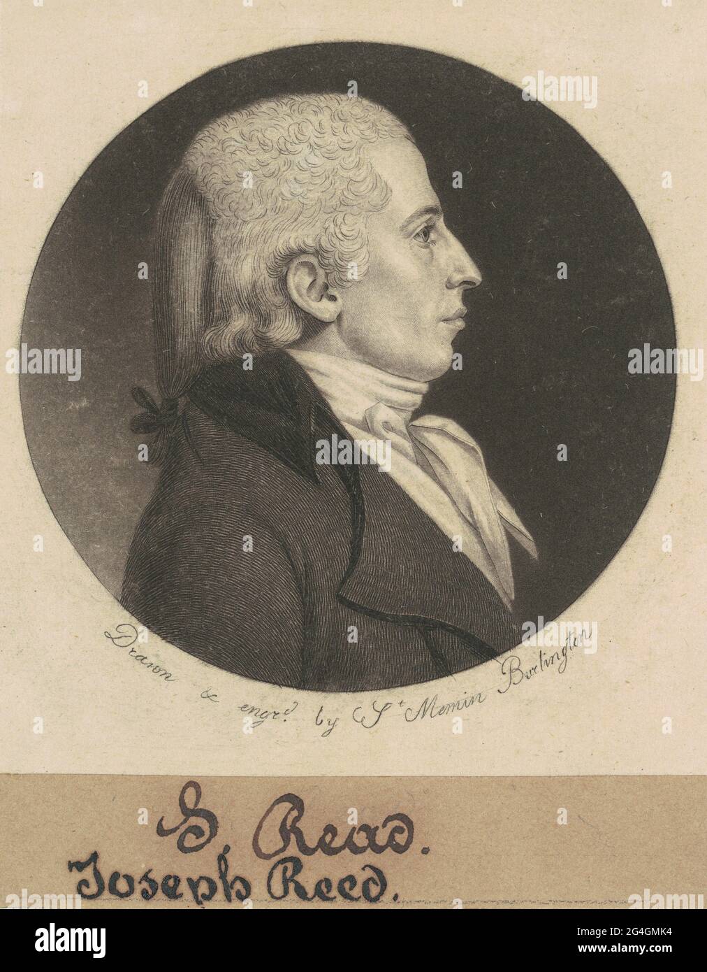 Joseph Reed, Jr., 1798 Stock Photo - Alamy