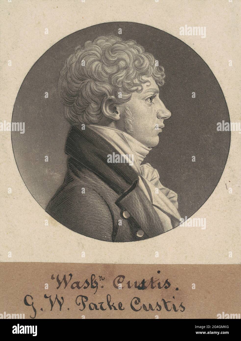 George Washington Parke Custis, 1808 Stock Photo - Alamy