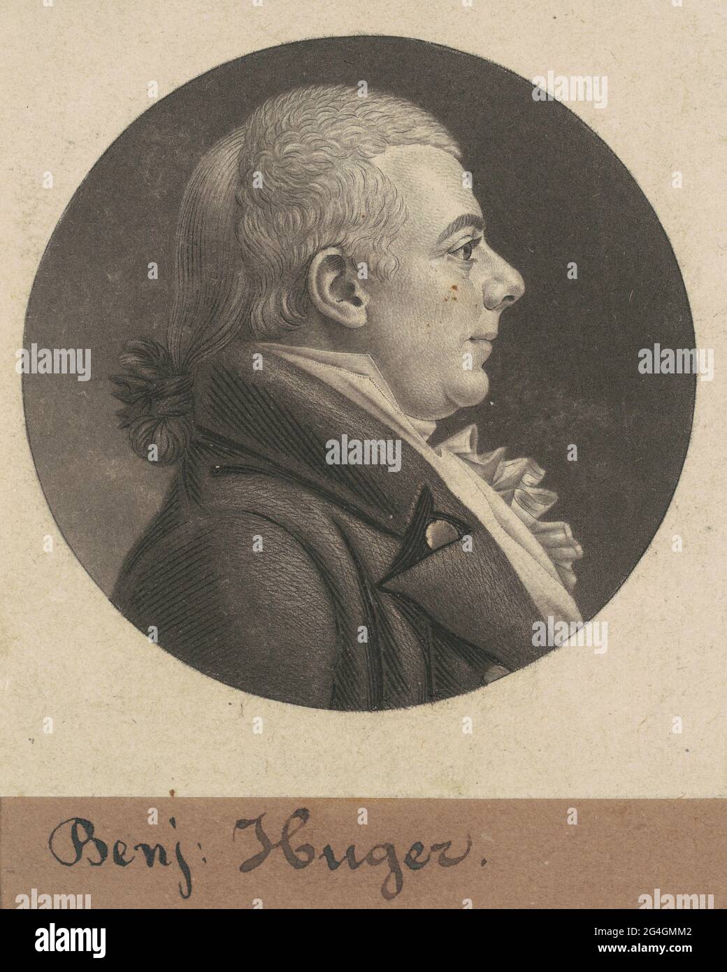 Benjamin Huger, 1805 Stock Photo - Alamy