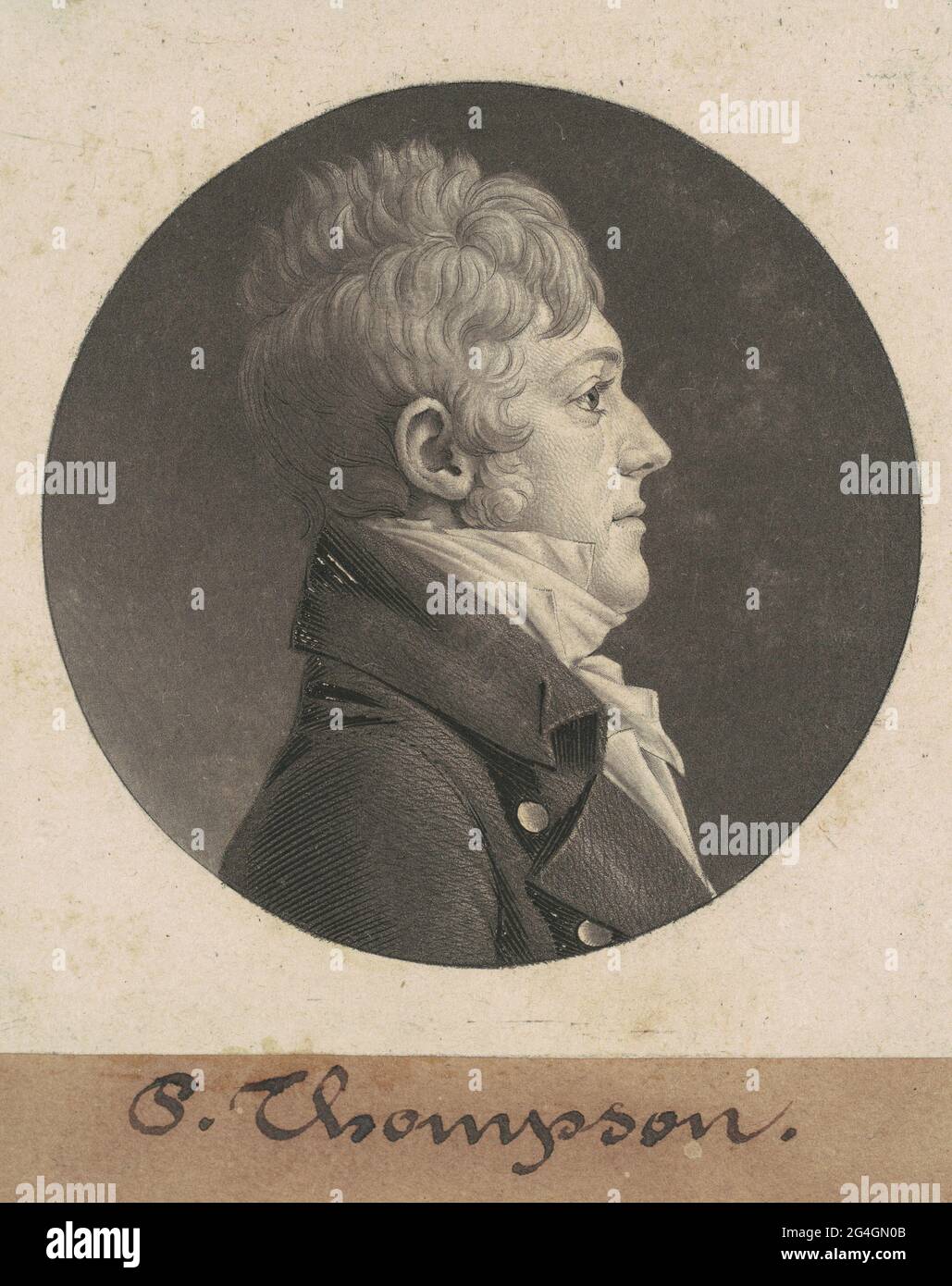 P. Thompson, 1805 Stock Photo - Alamy