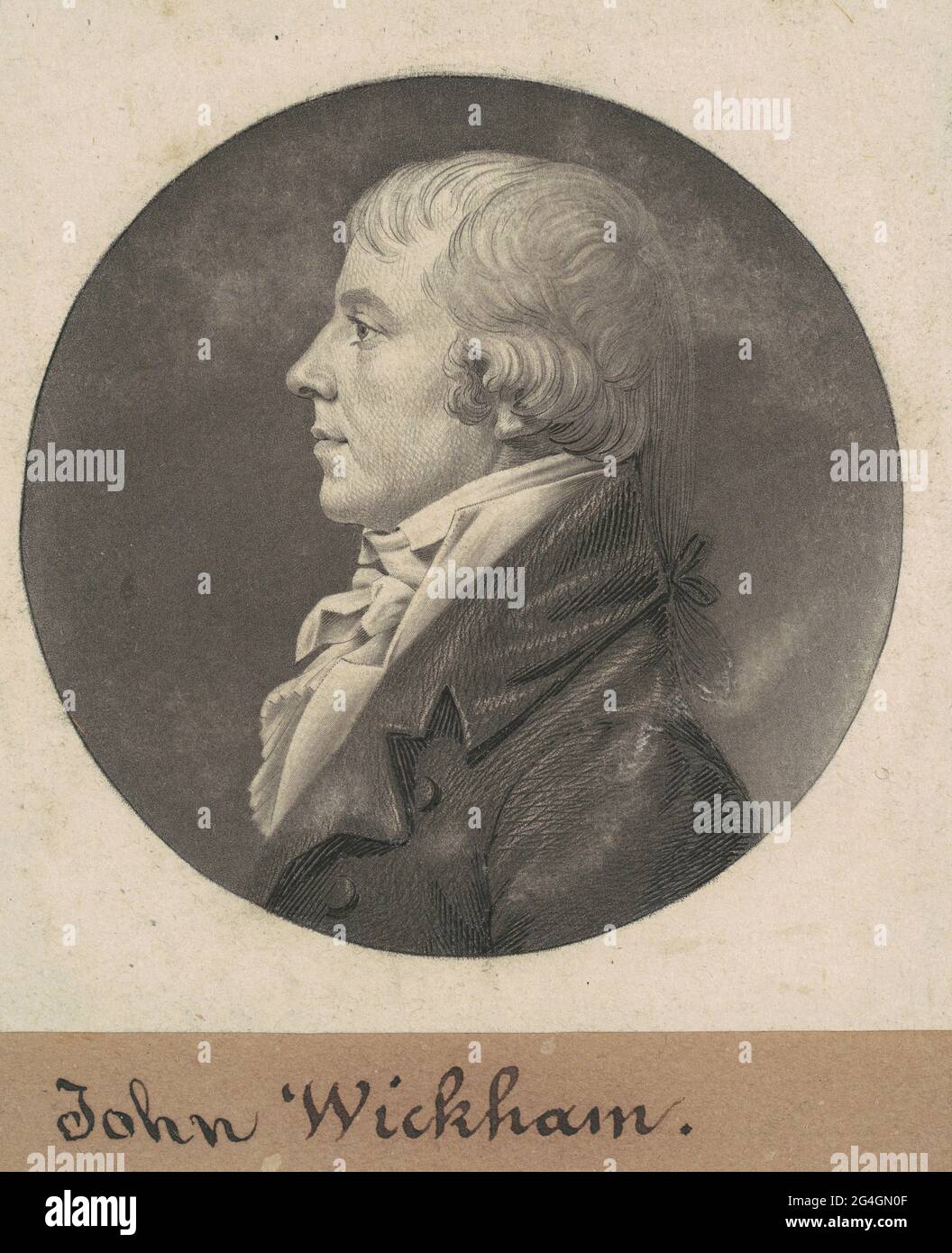 John Wickham, 1808 Stock Photo - Alamy