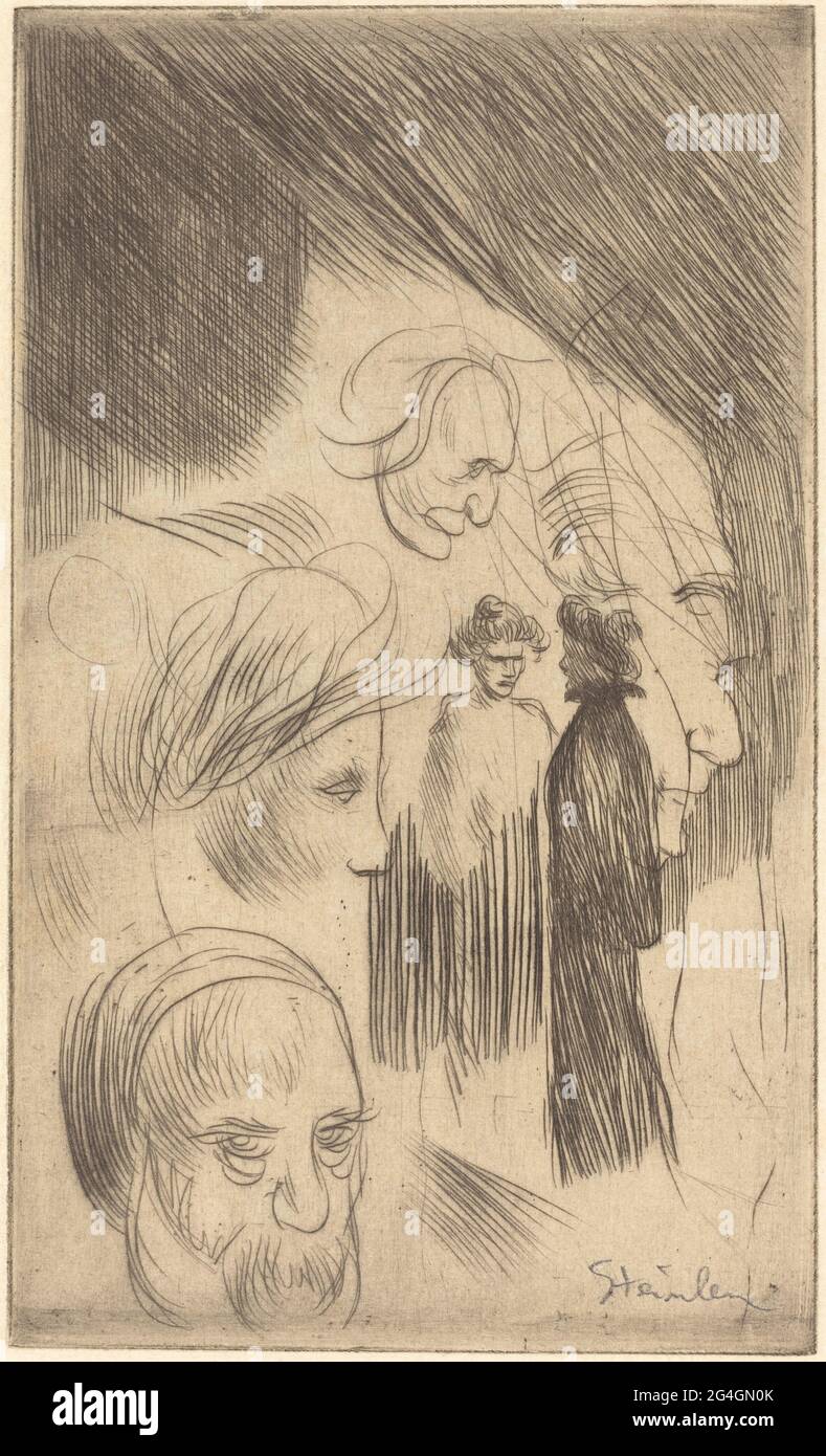 Sketch Plate, 1902 Stock Photo - Alamy